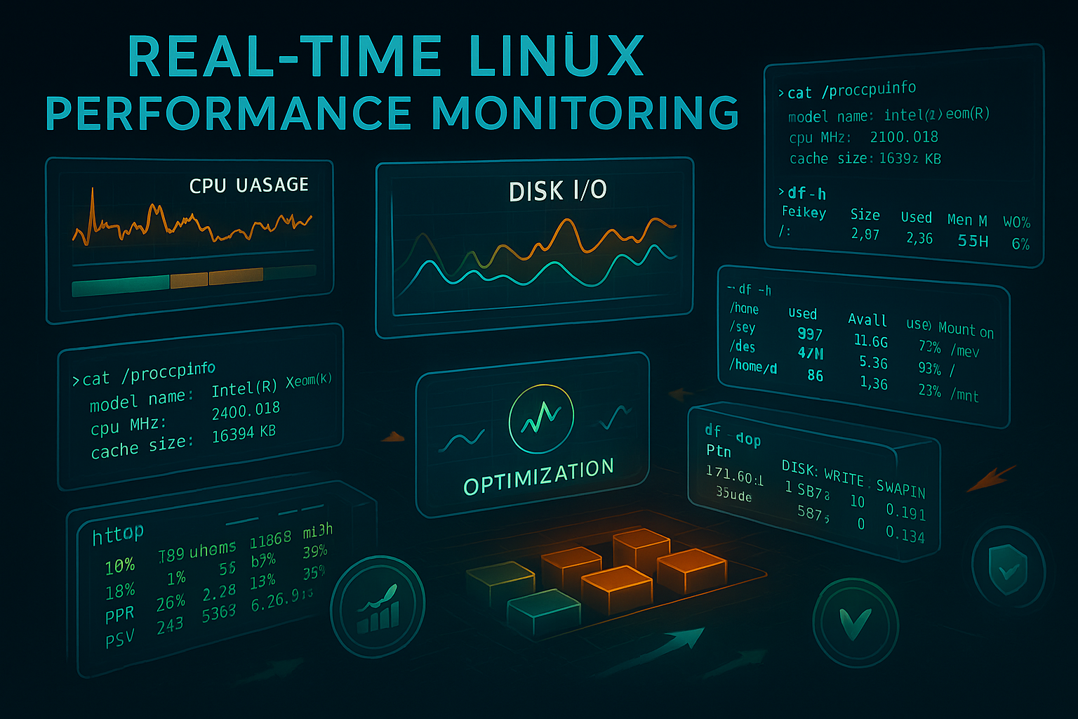 Linux Performance Monitoring and Optimization: sar, iostat, vmstat and Beyond